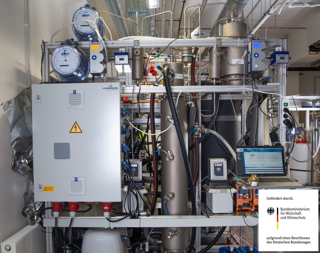 Wasserstoff aus Abwasser durch Dunkle Fermentation